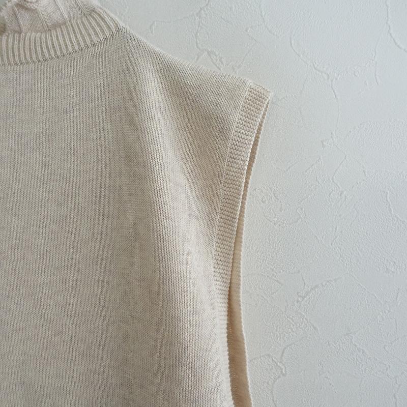 【2024AW/定価1.9万】アンティパスト ANTIPAST *コットンカシミヤニットベスト*羽織りジレサイドストラップ(1-2501 ...