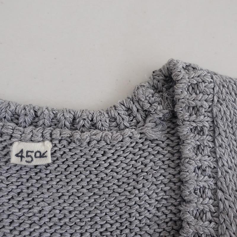 45R 【定価4.5万】45R フォーティーファイブアール *ノースリーブニットワンピース*2コットンプルオーバー45rpm(11-2307-7)【51G32】 : ブランド古着買取drop ...