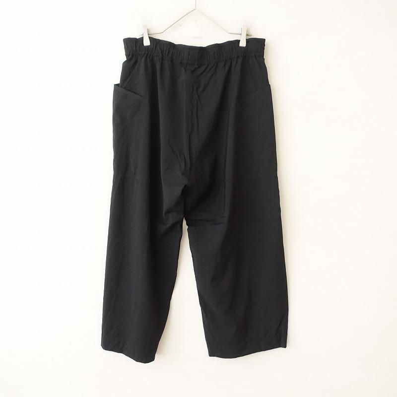 【メンズ】バーバラアラン BARBARA ALAN *TAILORING WOOL CULOTTE*Lブラックウールクロップドパンツメンズ(2 ...