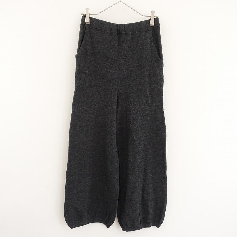45R フォーティファイブアール *ウールコットンニットイージーパンツ*3チャコールグレー杢ゆったり毛45rpm(2-2412-106)【60A52】 : ブランド古着買取drop - 通販 ...