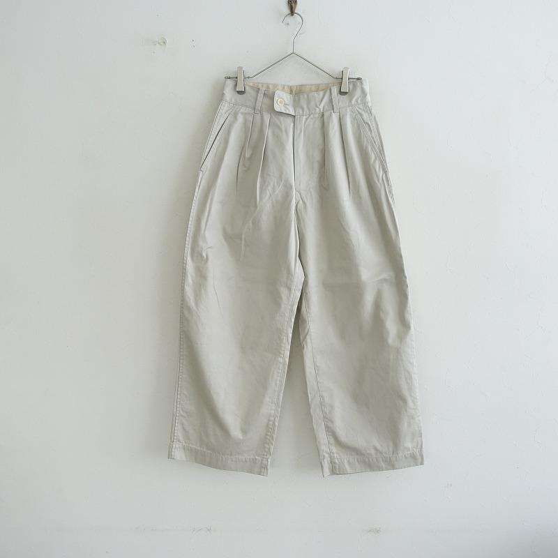 45R 【定価3.1万】45R フォーティファイブアール *高密度ギャバのシャルロットバギー*2綿ワイド2タック45rpm(2-2504-183)【50E52】 : ブランド古着買取drop ...