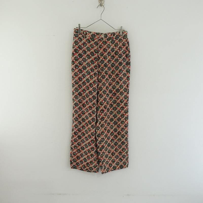 45R フォーティファイブアール *レーヨンエスニックプリントパンツ*3総柄ジップアップセミワイドゴム45rpm(2-2504-644)【92E52】 : ブランド古着買取drop - 通販 ...