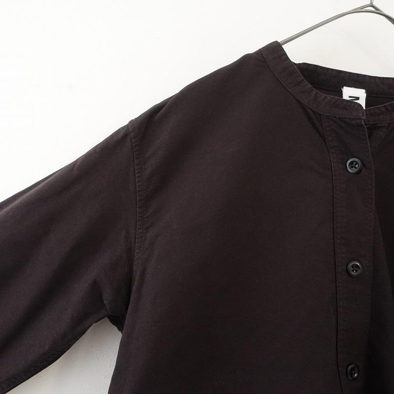 MHL. マーガレットハウエル MARGARET HOWELL *コットンスタンドカラーシャツ*2綿ブラウンブラウス(25-2403-105)【10D42a】 : ブランド古着買取drop ...