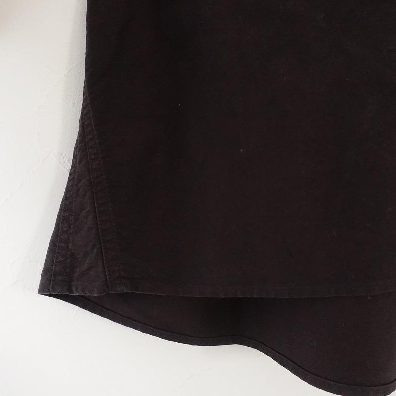 MHL. マーガレットハウエル MARGARET HOWELL *コットンスタンドカラーシャツ*2綿ブラウンブラウス(25-2403-105)【10D42a】 : ブランド古着買取drop ...