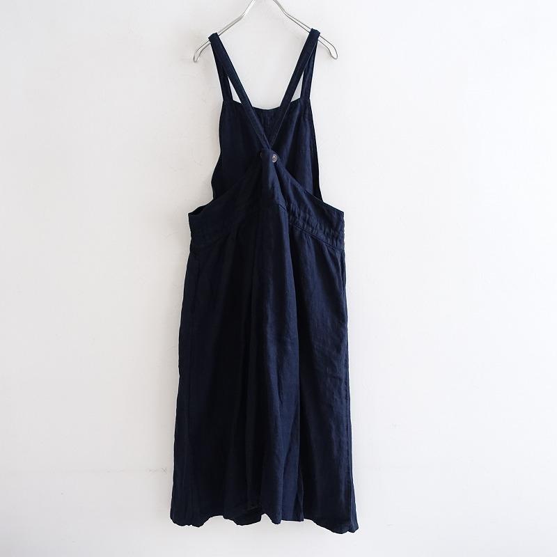 ARMEN 【定価3.5万】アーメン *リネンヘリンボーンエプロン ARMEN 【定価3.5万】アーメン *リネンヘリンボーンエプロン