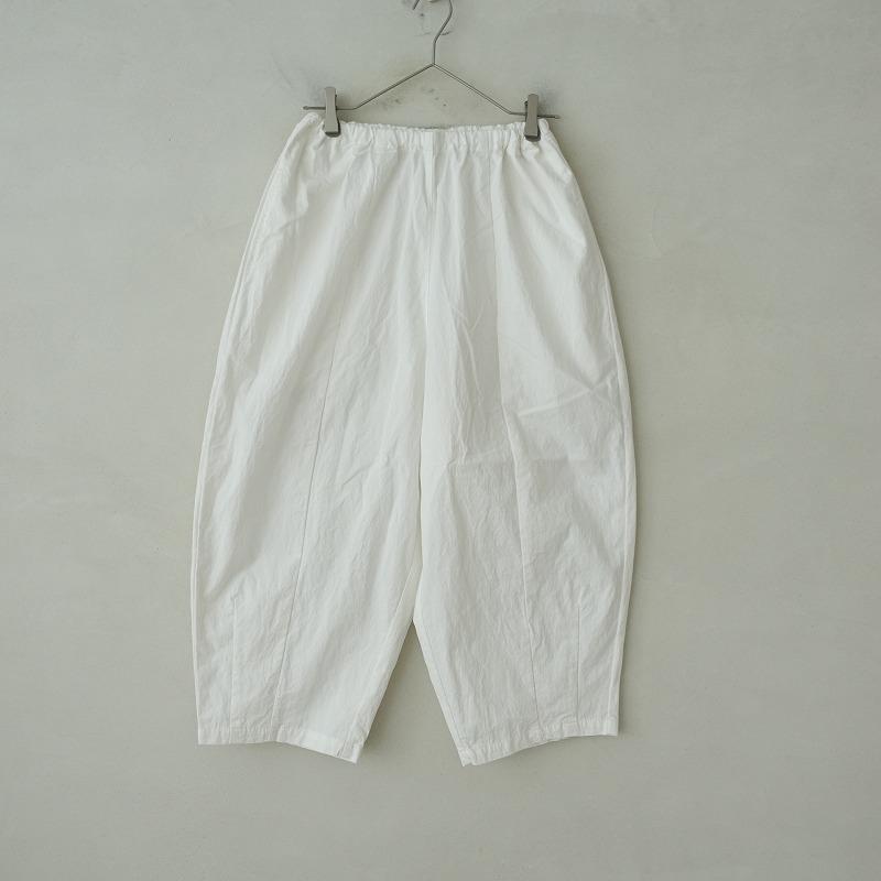 Gauze#（ガーゼ） 【定価1.6万】ガーゼ *コットンナイロンショートチャーリーパンツ*F綿白ゴムワイドイージー(25-2406-286 ...