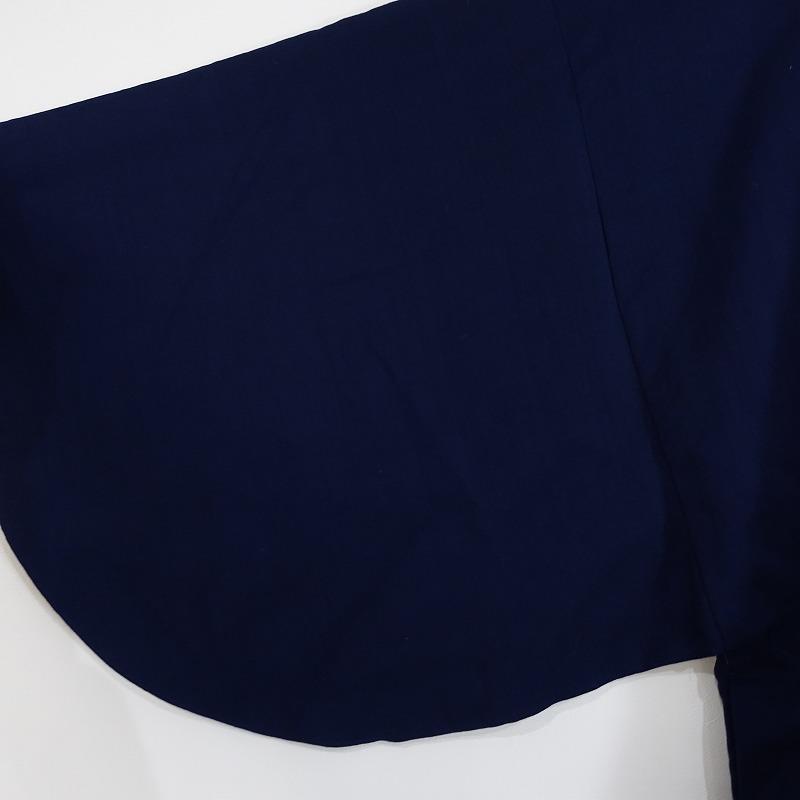 【美品】ソウソウ SOU *モスリン 梳毛 薙刀四角衣 プルオーバー*S羊毛ネイビー紺ブラウスシャツ貫頭衣(25-2503-34)【40D52】 : ブランド古着買取drop - 通販 ...