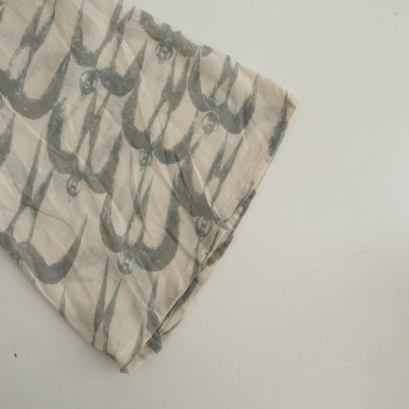 【2022SS/定価3.3万】ミナペルホネン mina perhonen *hello swallowコットンブラウス*40ベージュグレー0423(27-2209-152) : 27-2209 ...