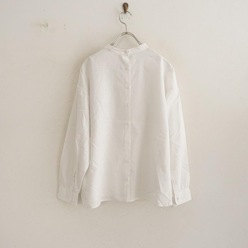 maison de soil メゾンドソイル soil*コットン刺繍バックボタン maison de soil メゾンドソイル soil*コットン刺繍バックボタン