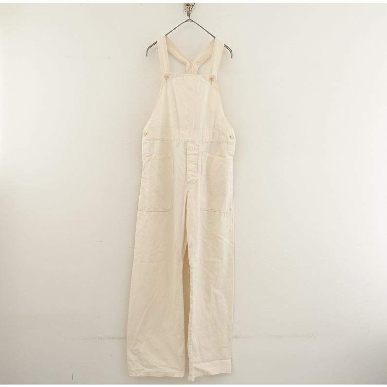 YAECA 【定価4.1万】ヤエカライト WRITE *No.98603 オーバーオール*Mコットンリネンサロペットアイボリー(27-2411-68)【31L42】 : ブランド古着買取 ...
