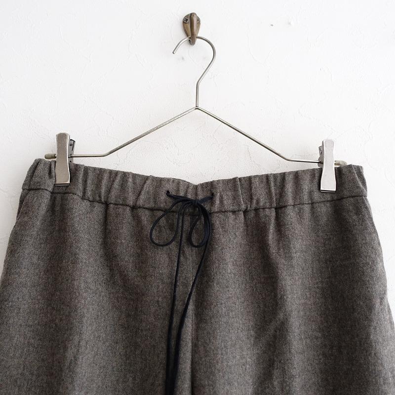 //アーツ&サイエンス ARTS&SCIENCE *ウールイージーパンツ*1ダークグレー系スラックスセンタープレス(33-2311-147 ...