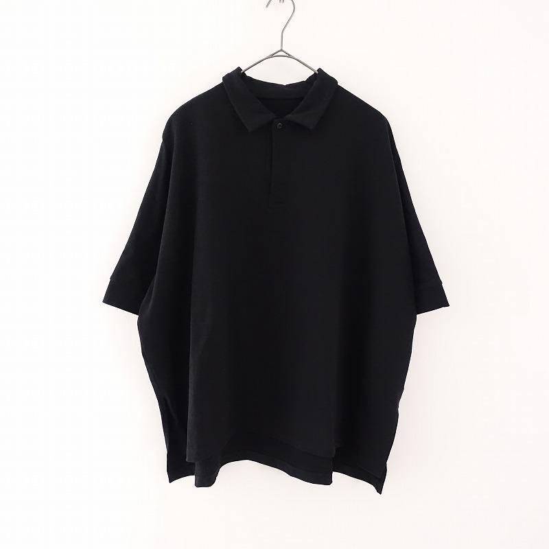 JOURNAL STANDARD LUXE //【美品/2023/AW/定価1.6万】ジャーナルスタンダード ラックス *デラヴェジャージーポロプルオーバー*黒(33-2311-321 ...