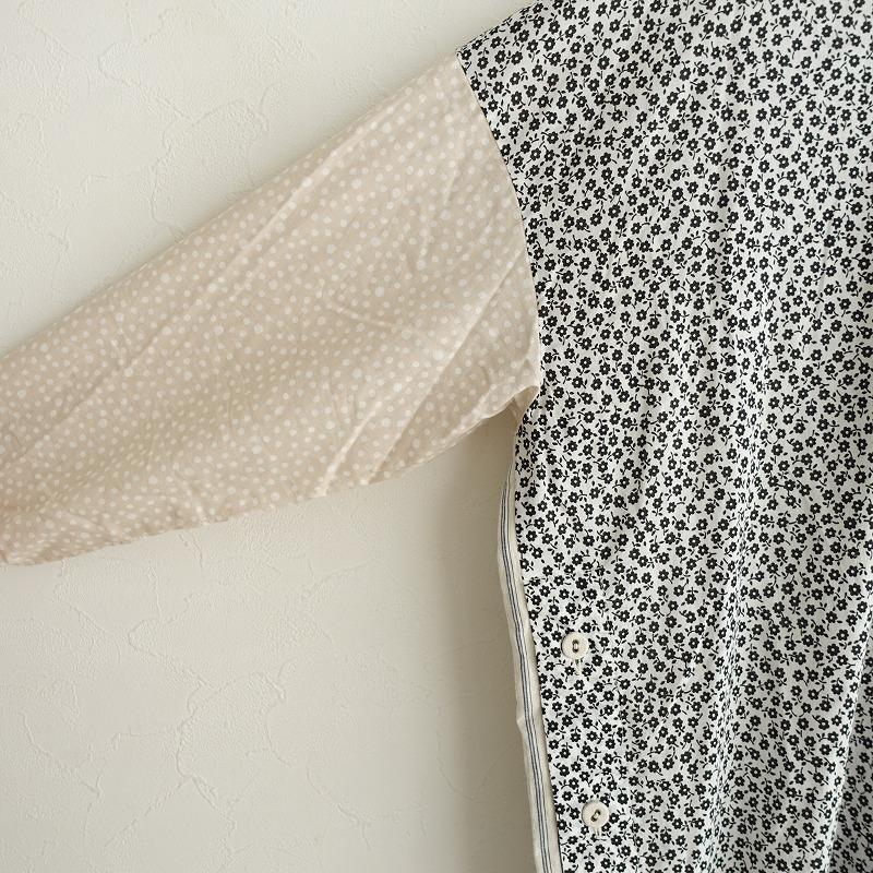 mudoca //【美品/定価3.5万】ムドカ *こけむす日 シャツワンピース*パネルパターン長袖ロングスリーブ小花(33-2402-111)【30C42a】 : ブランド古着買取drop ...