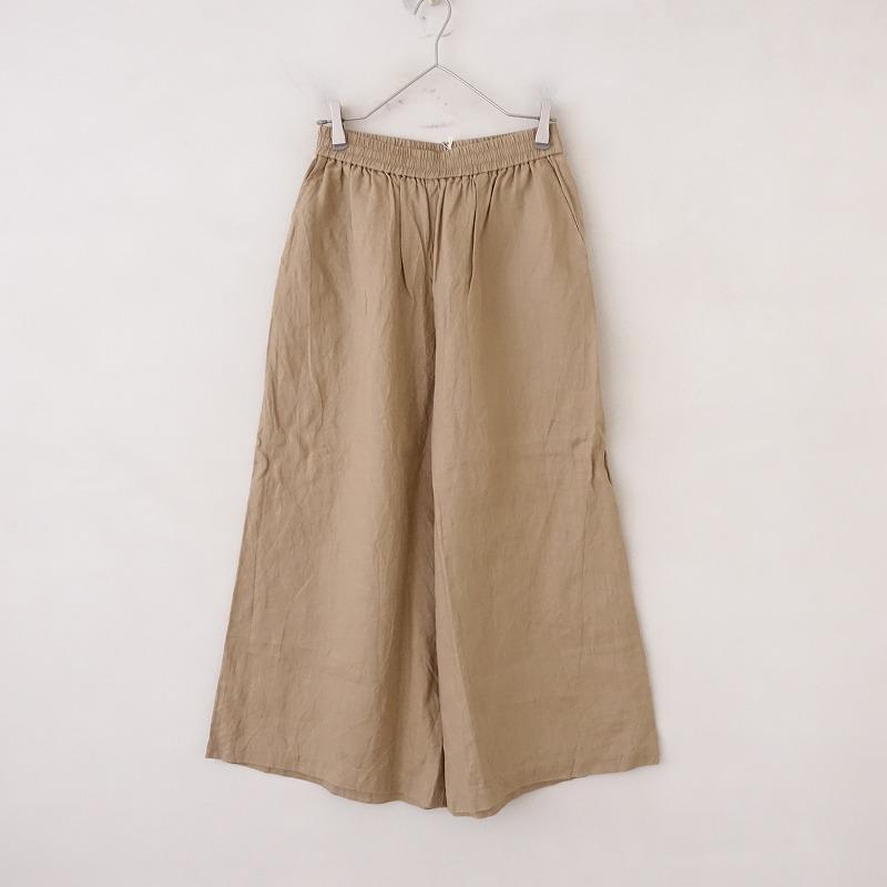 【美品/定価1.6万】TANDEY オローネ *サブリナワイドパンツ*リネンイージーベージュ無地ロング(33-2403-105)【20D42】 : ブランド古着買取drop - 通販 ...