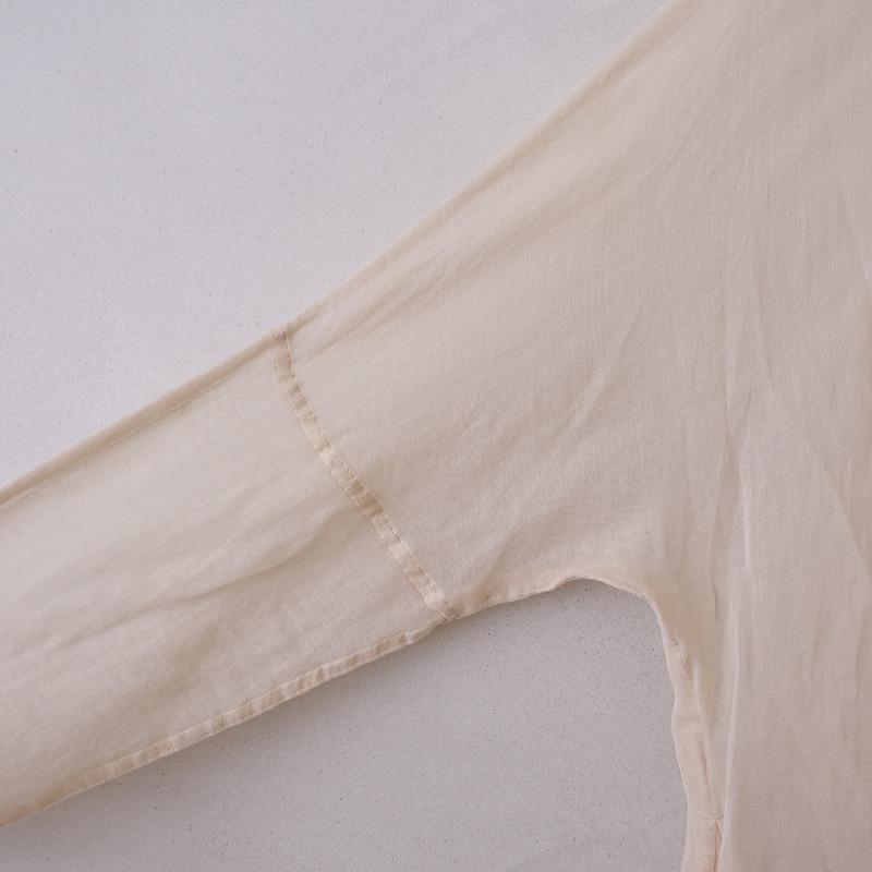 Tabrik 【定価4.7万】タブリク *VINTAGE FABRIC ティアードドレス*ライトベージュワンピースタブリック(33-2405 ...