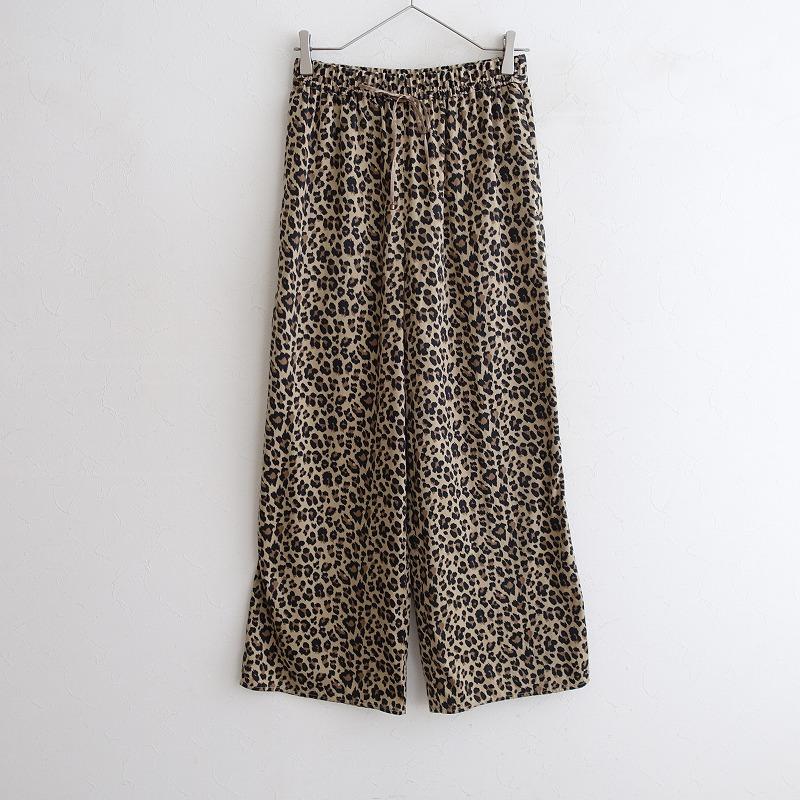 SLOBE IENA 【定価1.1万】スローブイエナ *マルチパターンイージーパンツ*アニマルレオパードヒョウ柄(33-2504-363)【41E52】 : ブランド古着買取drop - 通販 ...