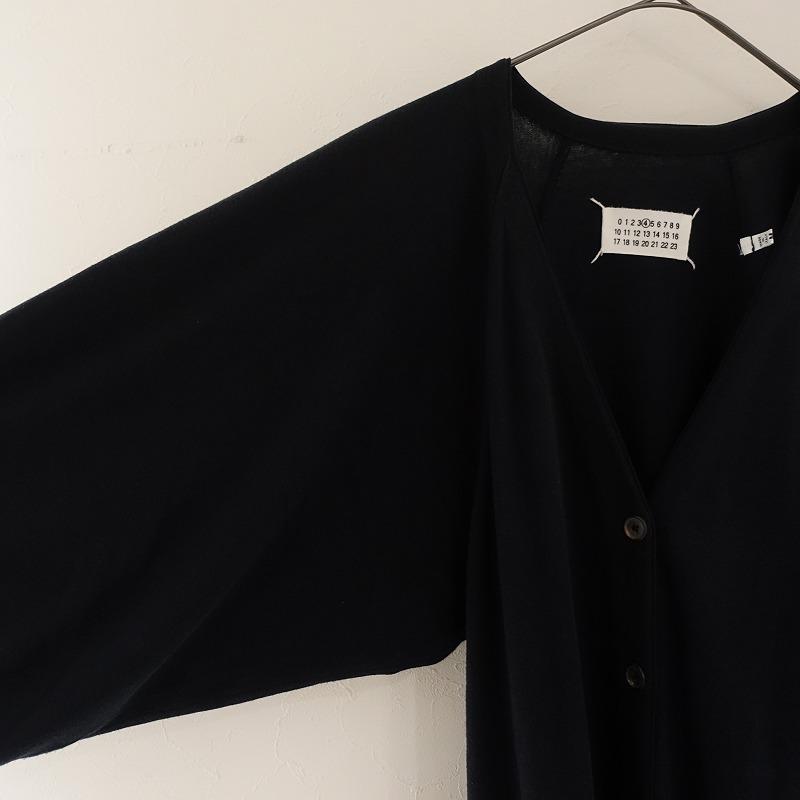 メゾンマルタンマルジェラMaison Martin Margiela*ロングカーディガン*4羽織Vネックブラックここのえ期0922(4-2209-140)【80J22】 : ブランド古着買取 ...