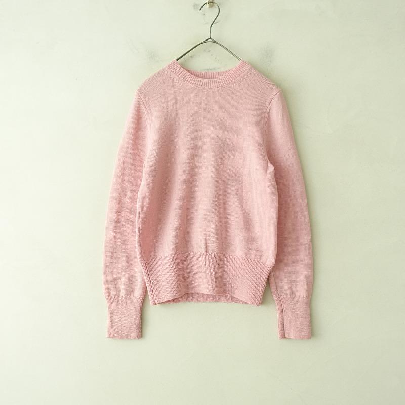 MACKINTOSH PHILOSOPHY マッキントッシュフィロソフィー *クルーネックニット 38*ピンク毛ウールセーター(85-2501-141)【02B52】 : ブランド古着買取 ...