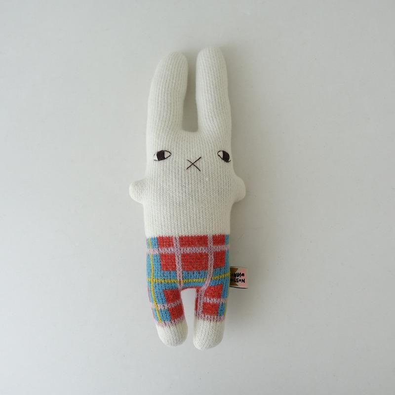 【美品/【定価1.3万】ドナウィルソン DONNA WILSON *Rabbie Rabbit うさぎのラビー ぬいぐるみ*白ホワイト ...