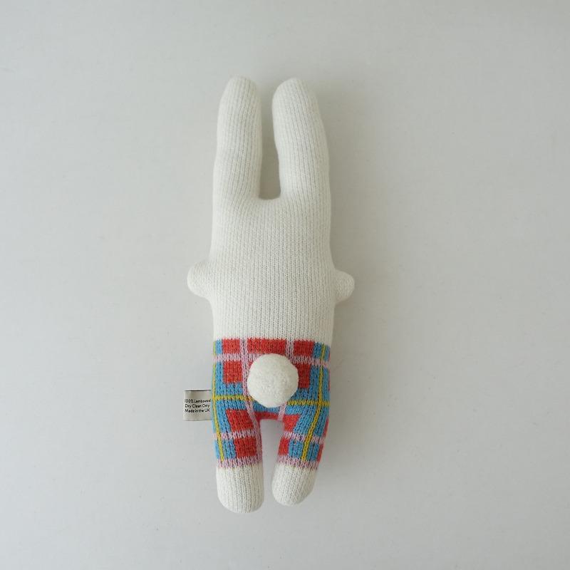 【美品/【定価1.3万】ドナウィルソン DONNA WILSON *Rabbie Rabbit うさぎのラビー ぬいぐるみ*白ホワイト ...