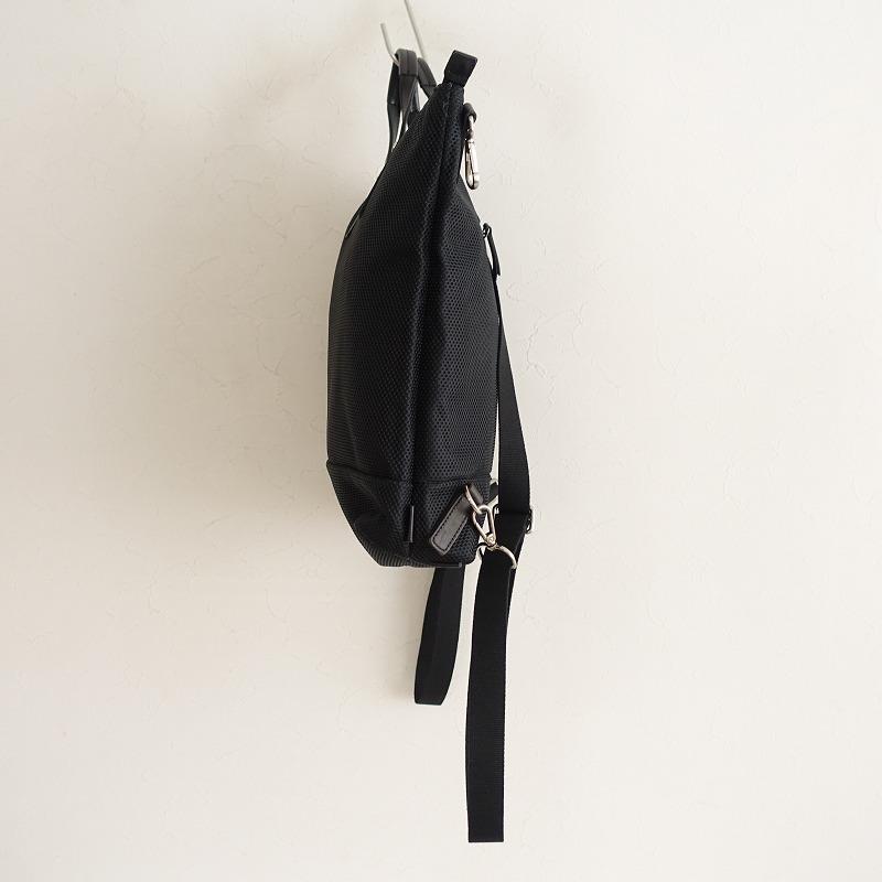 【メンズ/定価2.9万】ヨスト JOST *3WAYメッシュバッグ*かばんトートショルダーバックパック黒ユニセックス(ba10-2307 ...
