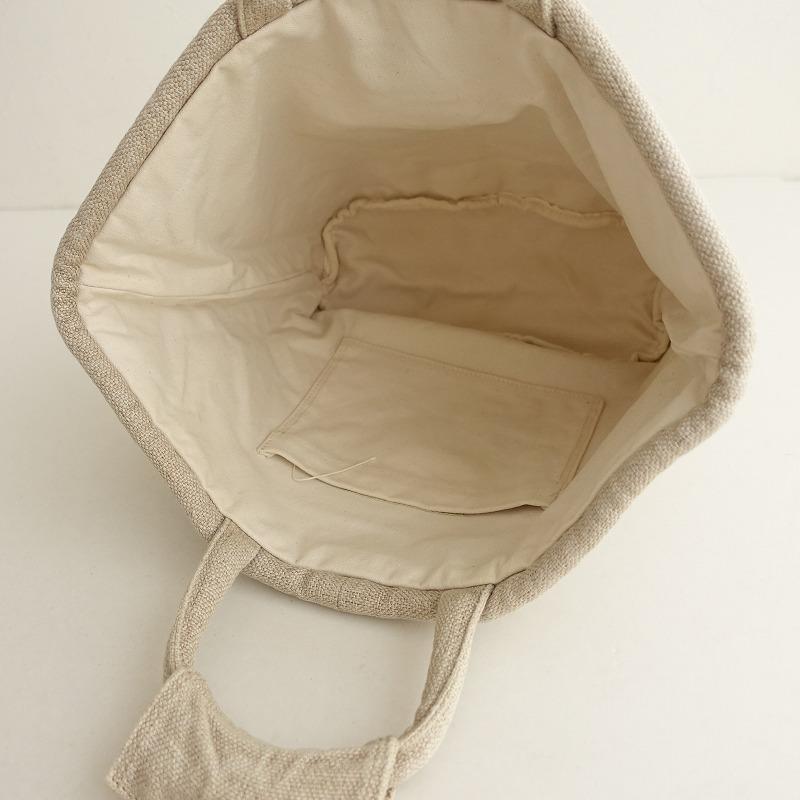 オールドマンズテーラー R&D.M.Co- *マルシェバッグ*リネン麻かばんトート手提げベージュ(ba11-2405-68)【21F42】 : ブランド古着買取drop - 通販 ...