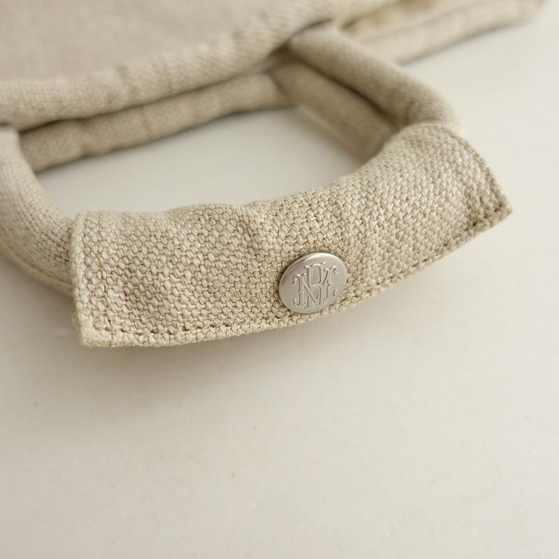 オールドマンズテーラー R&D.M.Co- *マルシェバッグ*リネン麻かばんトート手提げベージュ(ba11-2405-68)【21F42】 : ブランド古着買取drop - 通販 ...