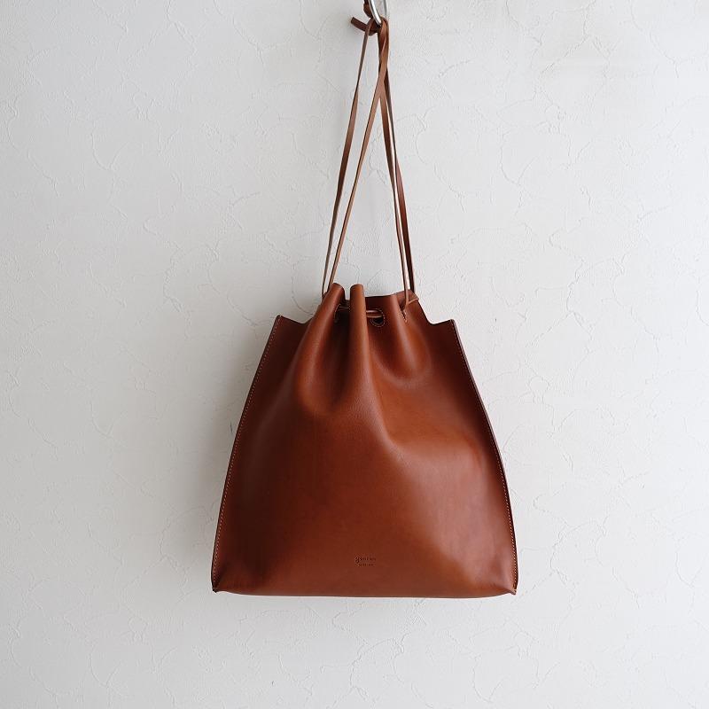 【未使用/定価3.9万】ゲンテン genten *ミネルヴァ巾着型バッグ*手提げレザー牛革皮革ブラウン(ba11-2407-41)【40I42】 : ブランド古着買取drop - 通販 ...