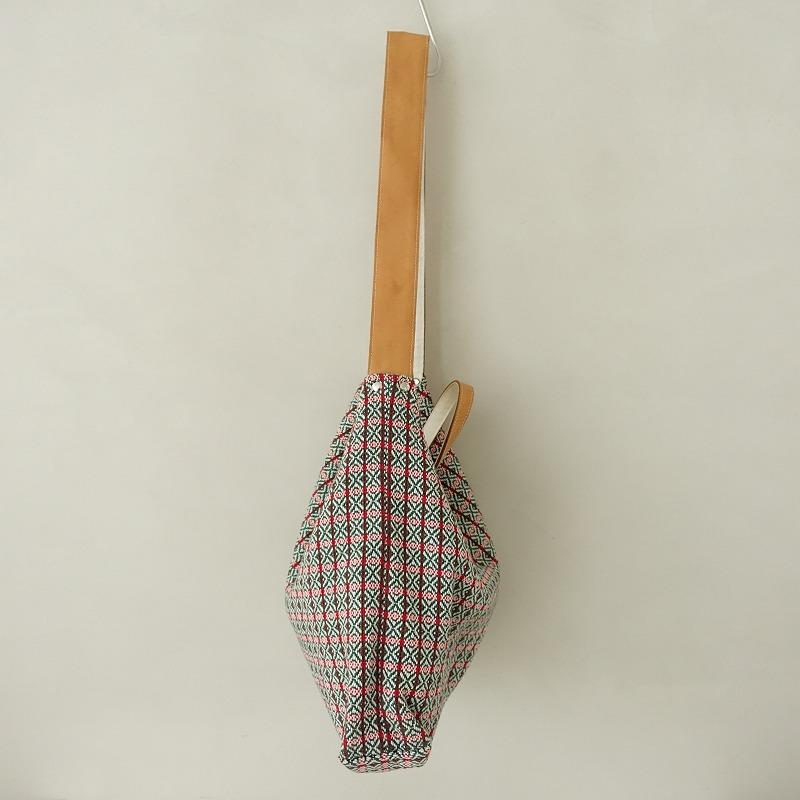トロワトン trois temps *手織りバッグ*トート手提げショルダー2WAYかばん(ba11-2502-146)【82C52】 : ブランド古着買取drop - 通販 - Yahoo ...