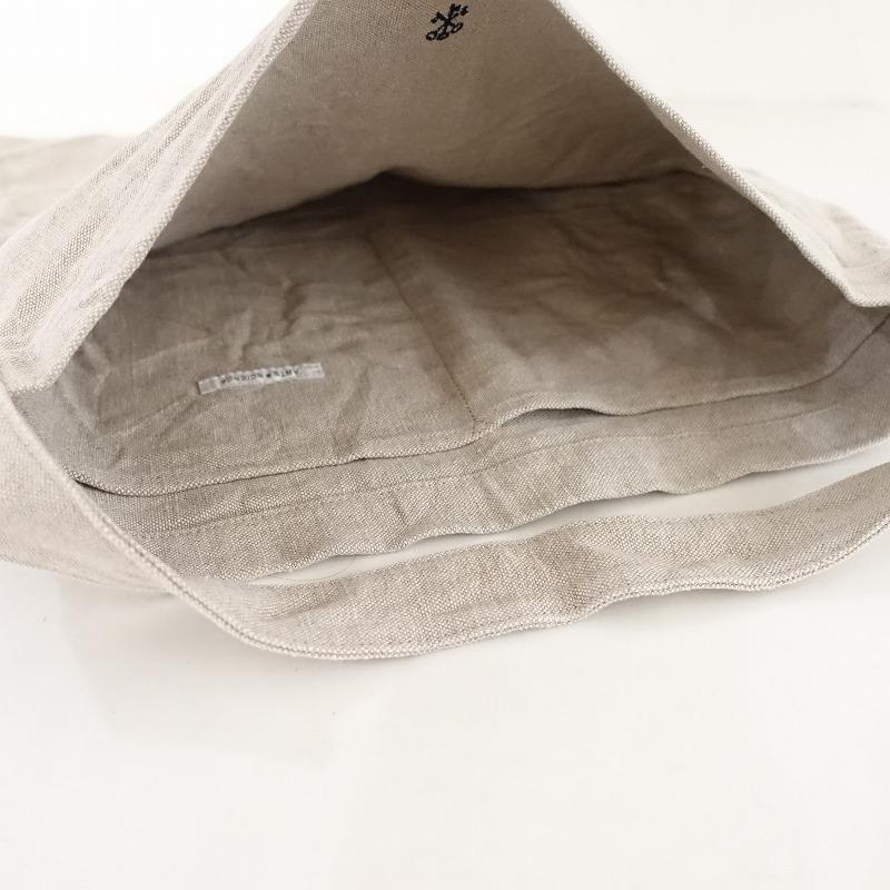 ARTS & SCIENCE 【美品/定価3.7万】アーツ&サイエンス ARTS&SCIENCE *Original Tote ML*ショルダーバッグ麻ベージュかばん(ba11-2510-49 ...