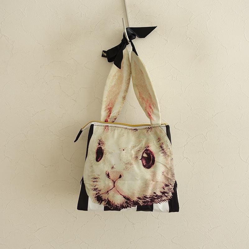 あちゃちゅむムチャチャ AHCAHCUM.muchacha *うさぎバッグ*かばん2wayトートショルダー0624(ba7-2406-99)【91G42】 :ba7-2406-99:ブランド ...