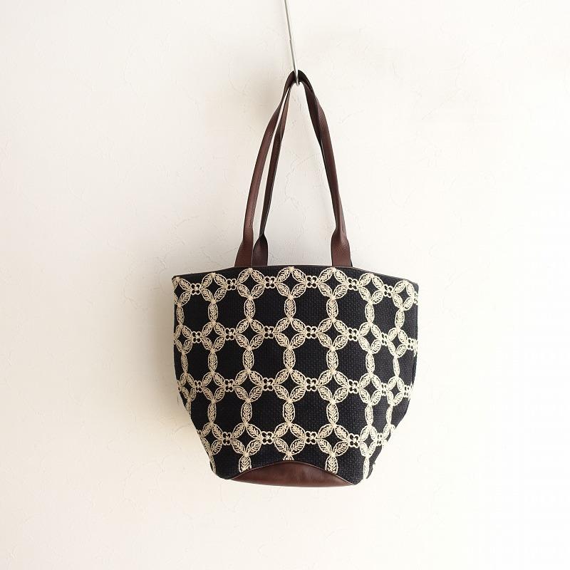 mina perhonen 【2023-24AW/定価4.1万】ミナペルホネン *hanahaフォカッチャバッグ*鞄トート肩掛け刺しゅう(ba7-2409-13)【20J42】 : ブランド ...