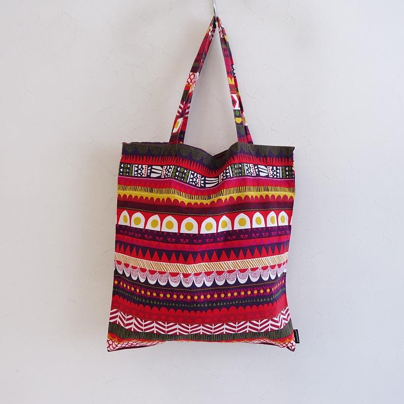 マリメッコ marimekko *raanuファブリックバッグ*かばんトート肩掛けエコ綿0924(ba7-2409-73)【12J42 ...