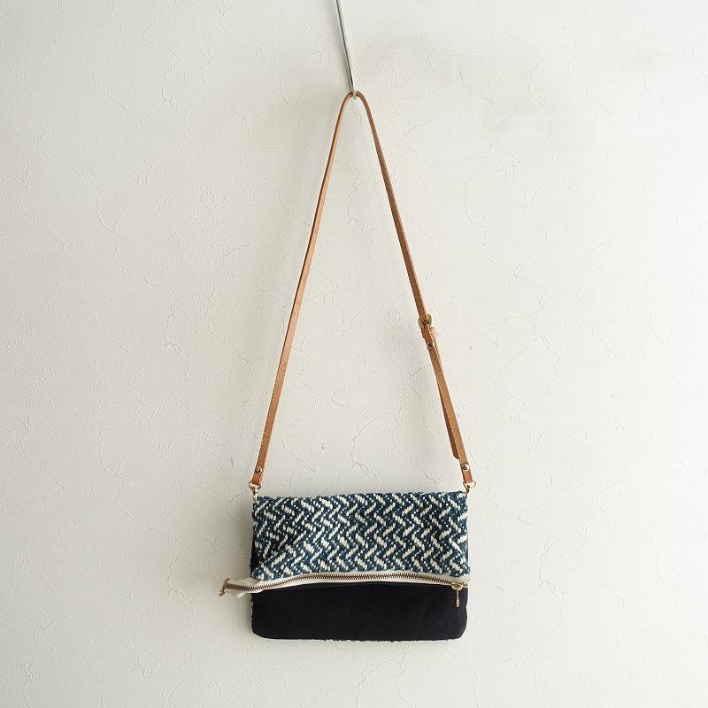 トロワトン trois temps *手織り3WAYショルダーバッグ*かばん斜め掛けポーチクラッチ綿0125(ba7-2501-77)【81B52】 : ブランド古着買取drop - 通販 ...
