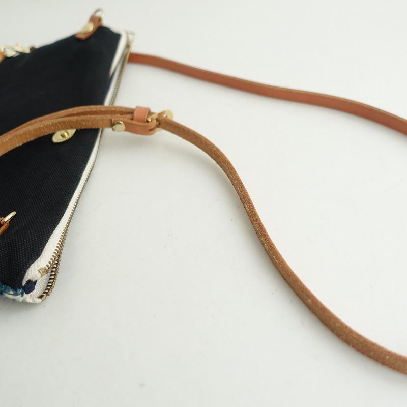 トロワトン trois temps *手織り3WAYショルダーバッグ*かばん斜め掛けポーチクラッチ綿0125(ba7-2501-77)【81B52】 : ブランド古着買取drop - 通販 ...