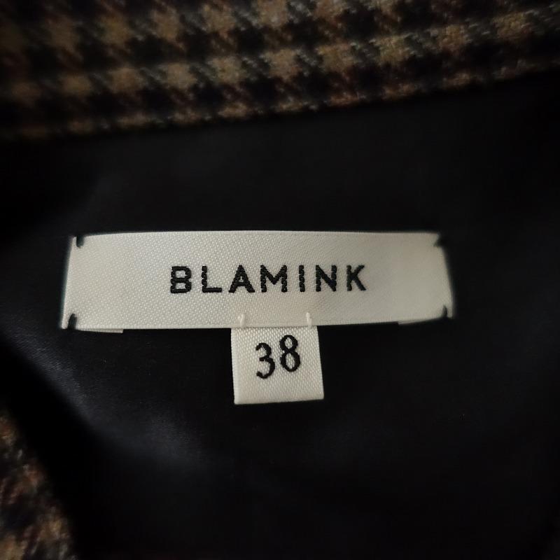 定価8.5万】ブラミンク BLAMINK *ウールガンクラブチェック 定価8.5万】ブラミンク BLAMINK *ウールガンクラブチェック