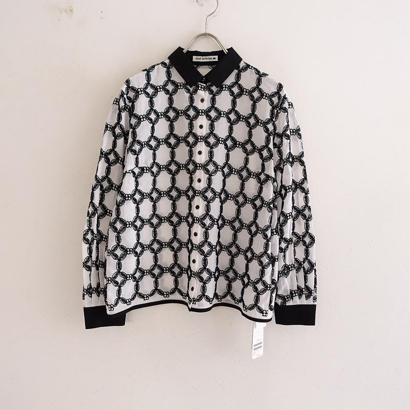 未使用/2023-24AW/定価5.7万】ミナペルホネン mina perhonen*hanahaブラウス*36綿ホワイト刺繍クレリック(j4-2401-31)【22A42】 : j4 ...