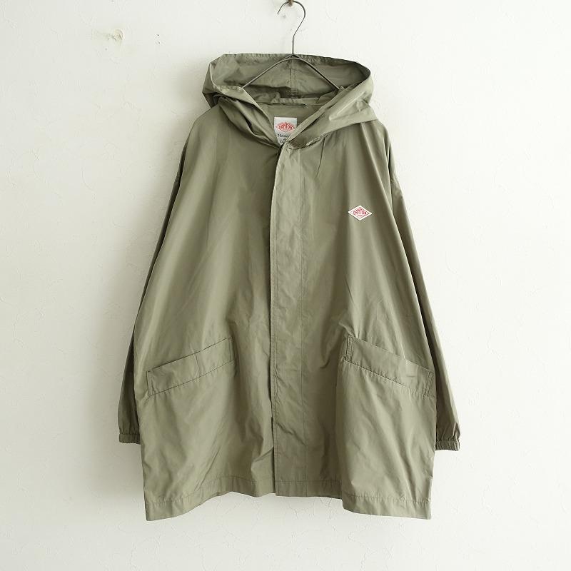 【2022/定価2.6万】ダントン DANTON *POLYESTER MICRO TAFTA FOOD JACKET フーデッドジャケット*36アウター(jk1-2412-524 ...