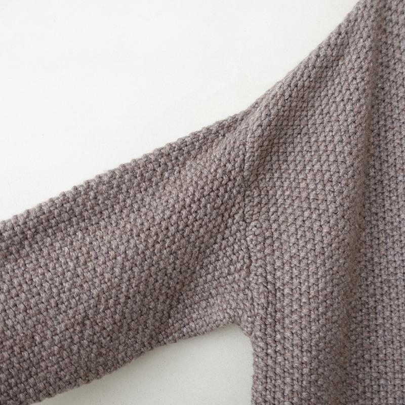 ICHI イチ *ウールブレンドニットコート*アウター羽織りカーディガン毛混ワイドモカブラウン(jk1-2509-587)【10K52】 : ブランド古着買取drop - 通販 - Yahoo ...