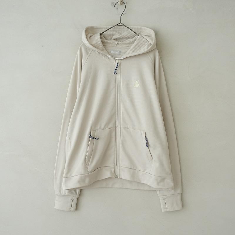 マーモット Marmot *GRID HOODY*XLポリエステルベージュスウェットジップアップパーカージャケット羽織り(jk2-2407-55)【40H42】 : ブランド古着買取drop ...