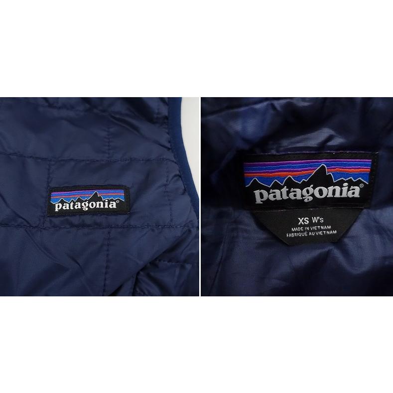 パタゴニア Patagonia *ナノパフベスト*XSネイビー中綿薄手 パタゴニア Patagonia *ナノパフベスト*XSネイビー中綿薄手
