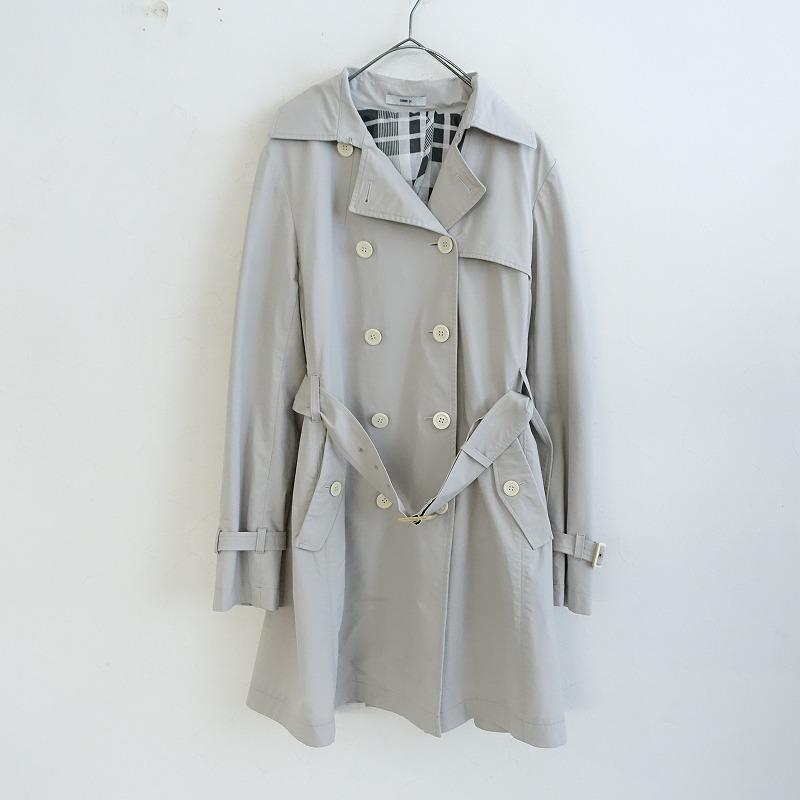 コムサ COMME CA *トレンチコート*ライトグレー無地ポリエステルライトアウター(jk33-2409-326)【01J42】 : jk33-2409-326 : ブランド古着買取drop ...