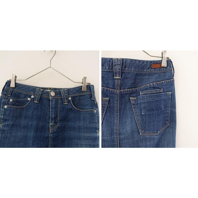 YANUK ヤヌーク *ペンシルストレッチデニムスカート*Sコットン YANUK ヤヌーク *ペンシルストレッチデニムスカート*Sコットン
