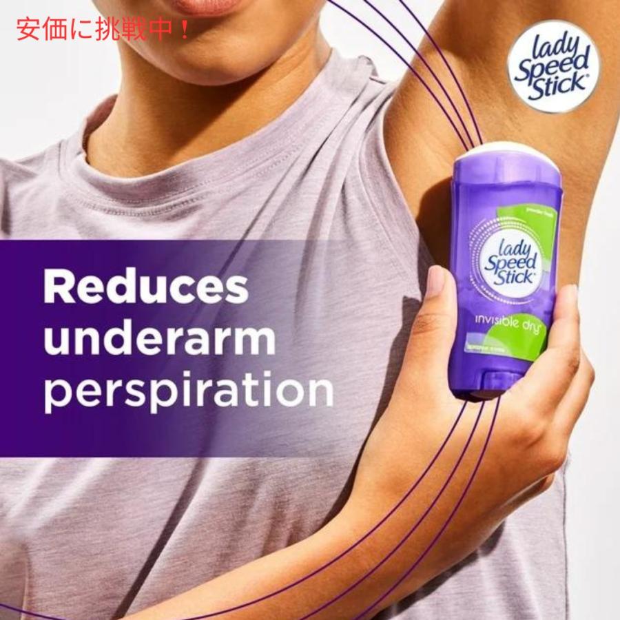 【並行輸入品】12個セット お得サイズ★65g（2.3oz) Lady Speed Stick Powder Fresh レディスピード ...