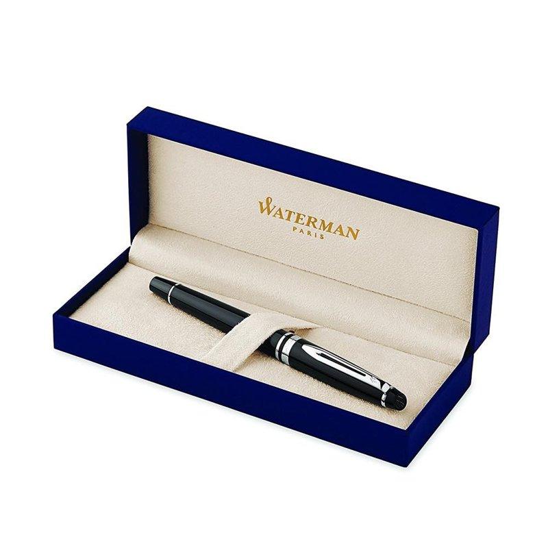 Waterman Expert Gift Box includes Fine Nib Chrome Trim Rolleメタストア ヤフー店 ...