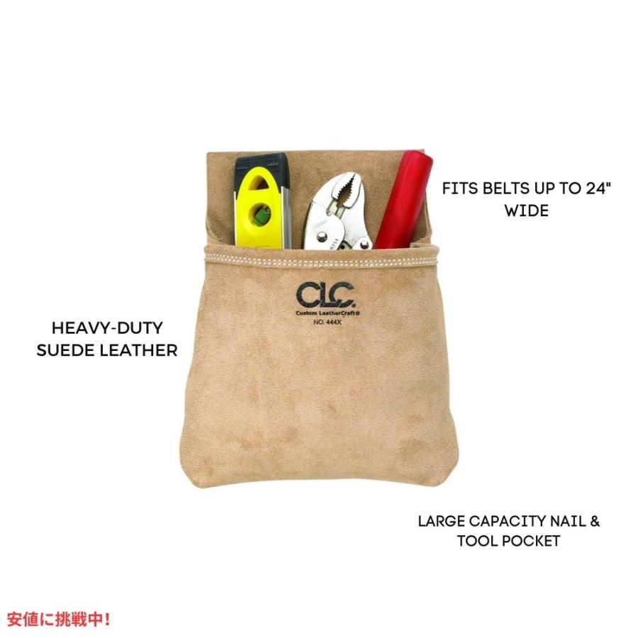 CLC 444X カスタムレザークラフト シングルスエードバッグ Custom Leathercraft Single Suede Bag ...