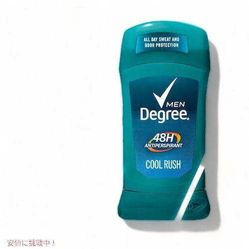 Degree Deodorant Cool Rush 2.7oz / ディグリー メンズ デオドラント ドライプロテクション [クールラッシュ] 76g :my202210023msy:メタ ...