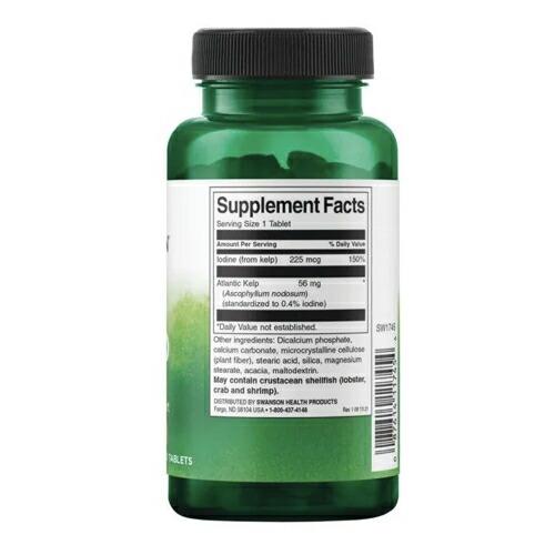 Swanson Kelp (Iodine 225 mcg) 250 Tabs / スワンソン ケルプ （ヨウ素 225 mcg 配合） 250粒 :my202211021msy:メタストア ...
