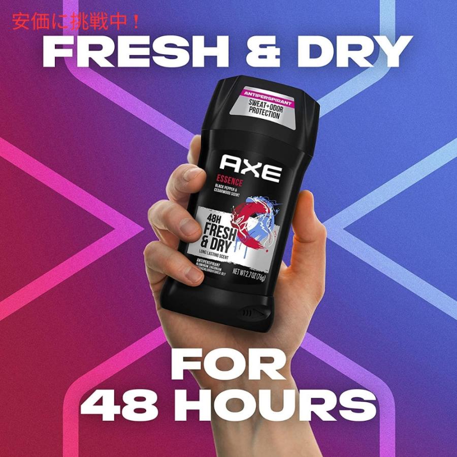 AXE(ユニリーバ) 【3本セット】 AXE アクセ 大人気の香り 3本セット デオドラント Essence(エッセンス) / Apollo(アポロ) Phoenix(フェニックス) 76g ...