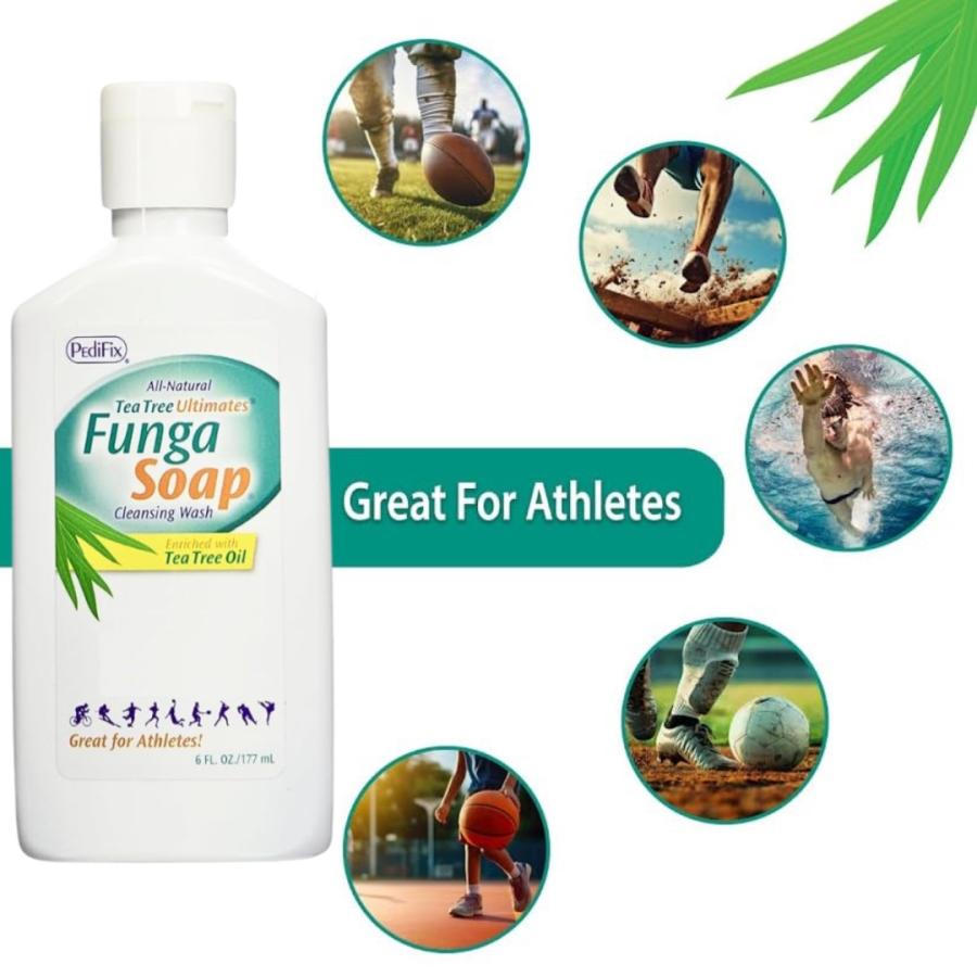 2個セット ぺディフィックス社 ファンガソープ クレンジングウォッシュ 177ml (6oz) PediFix Funga Soap ...